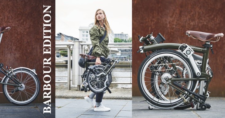 Aventurasenunabiciplegable: Brompton Barbour, genuinamente english ...