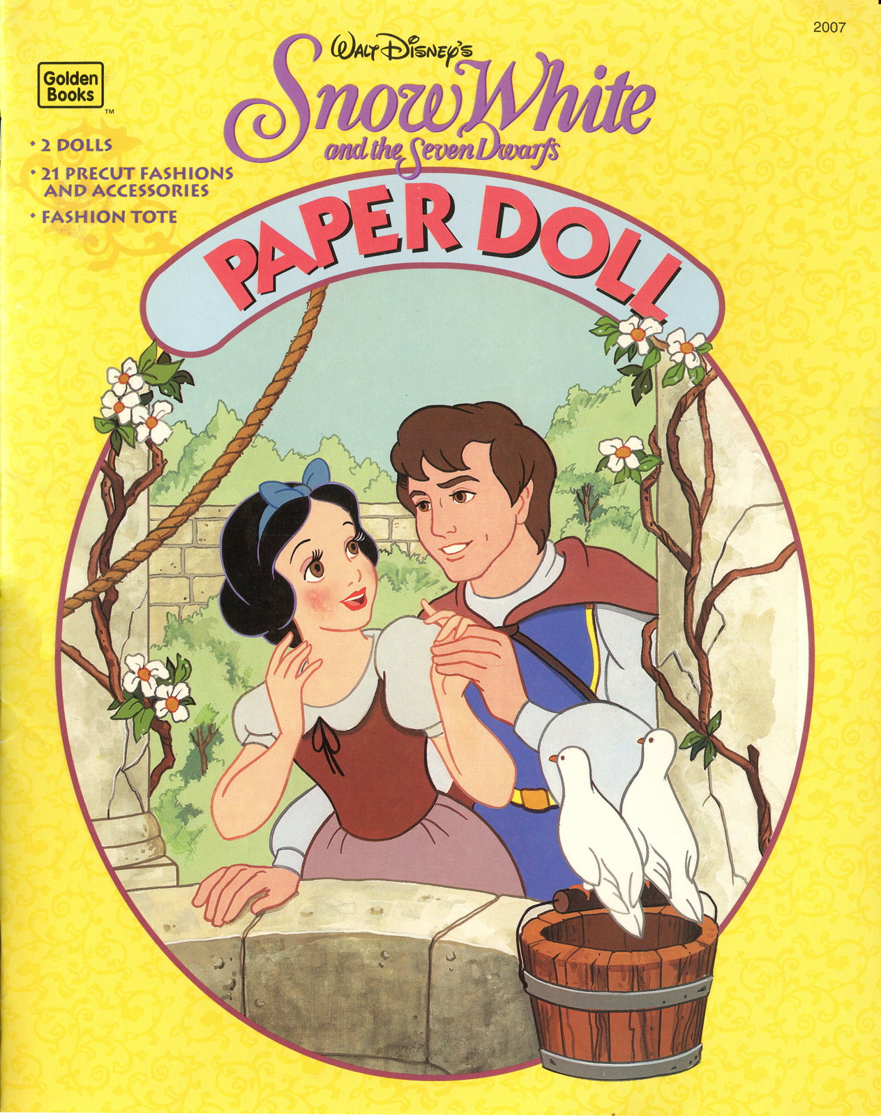 Filmic Light - Snow White Archive: 1990s Golden Paper Doll Book