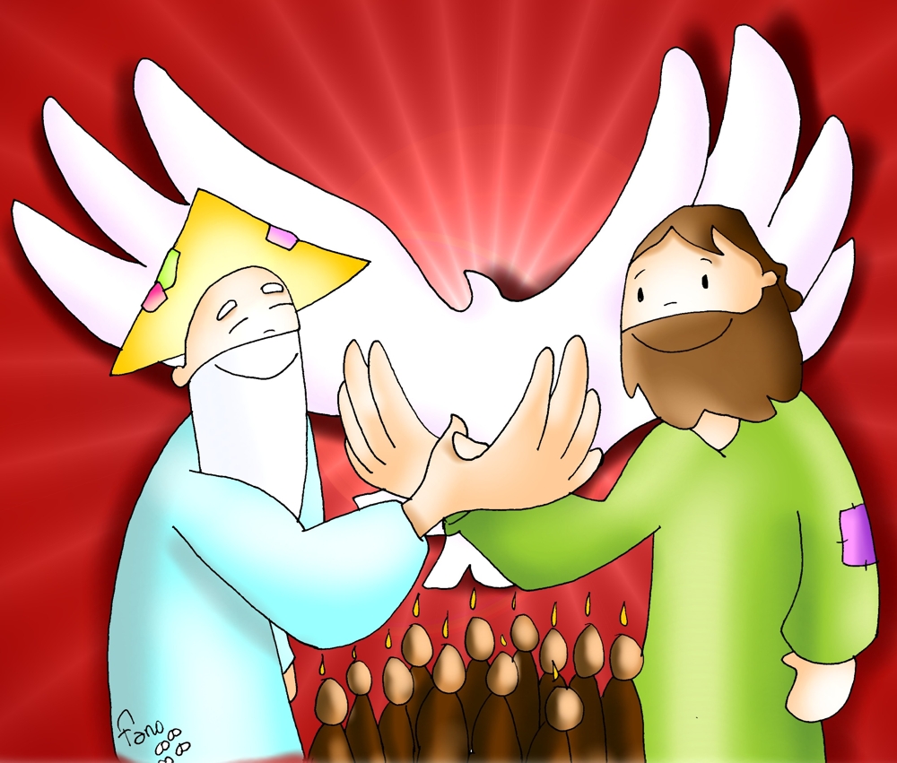 El Blog de Marcelo: 8 imágenes de Fano para la fiesta de Pentecostés