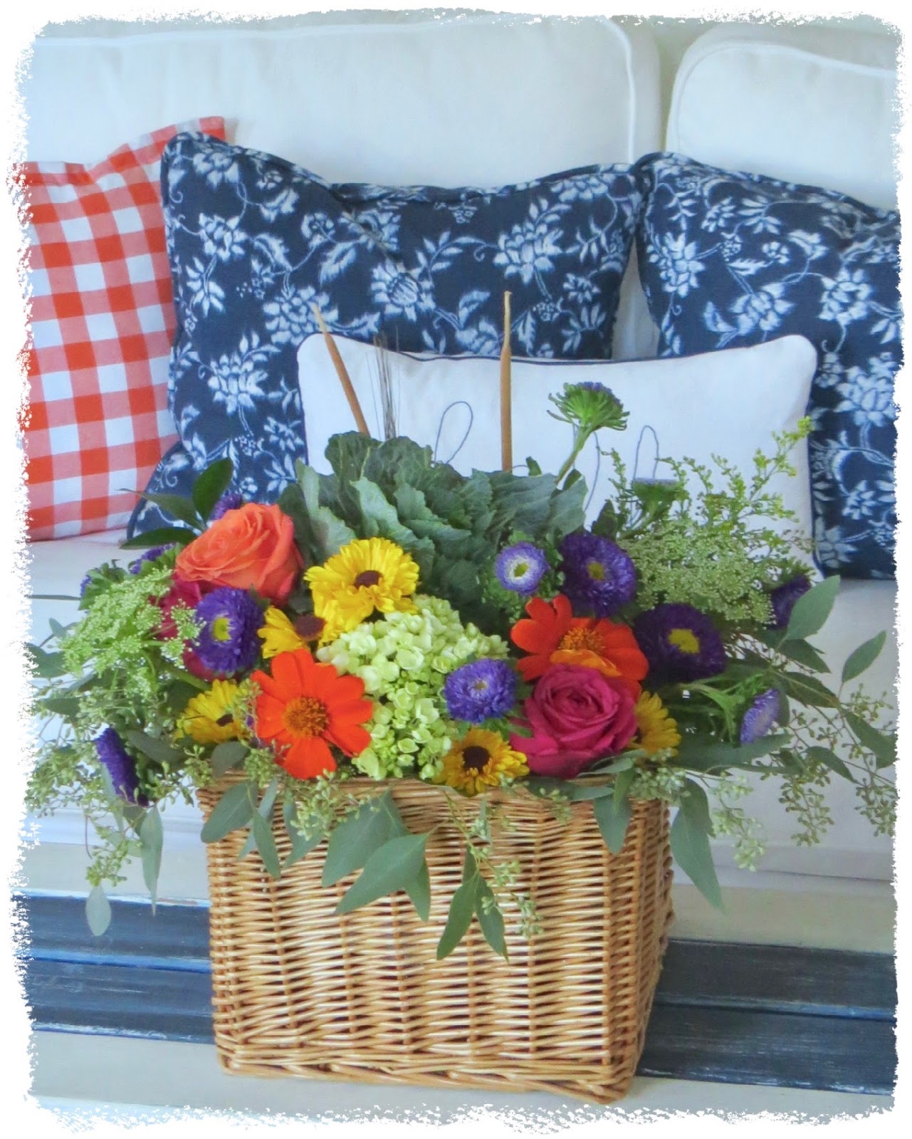 Art and Sand: Fall Baskets