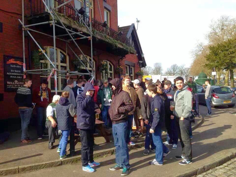 Football Hooligan Pictures: Plymouth Youth at Bristol Rovers 12 April 2014