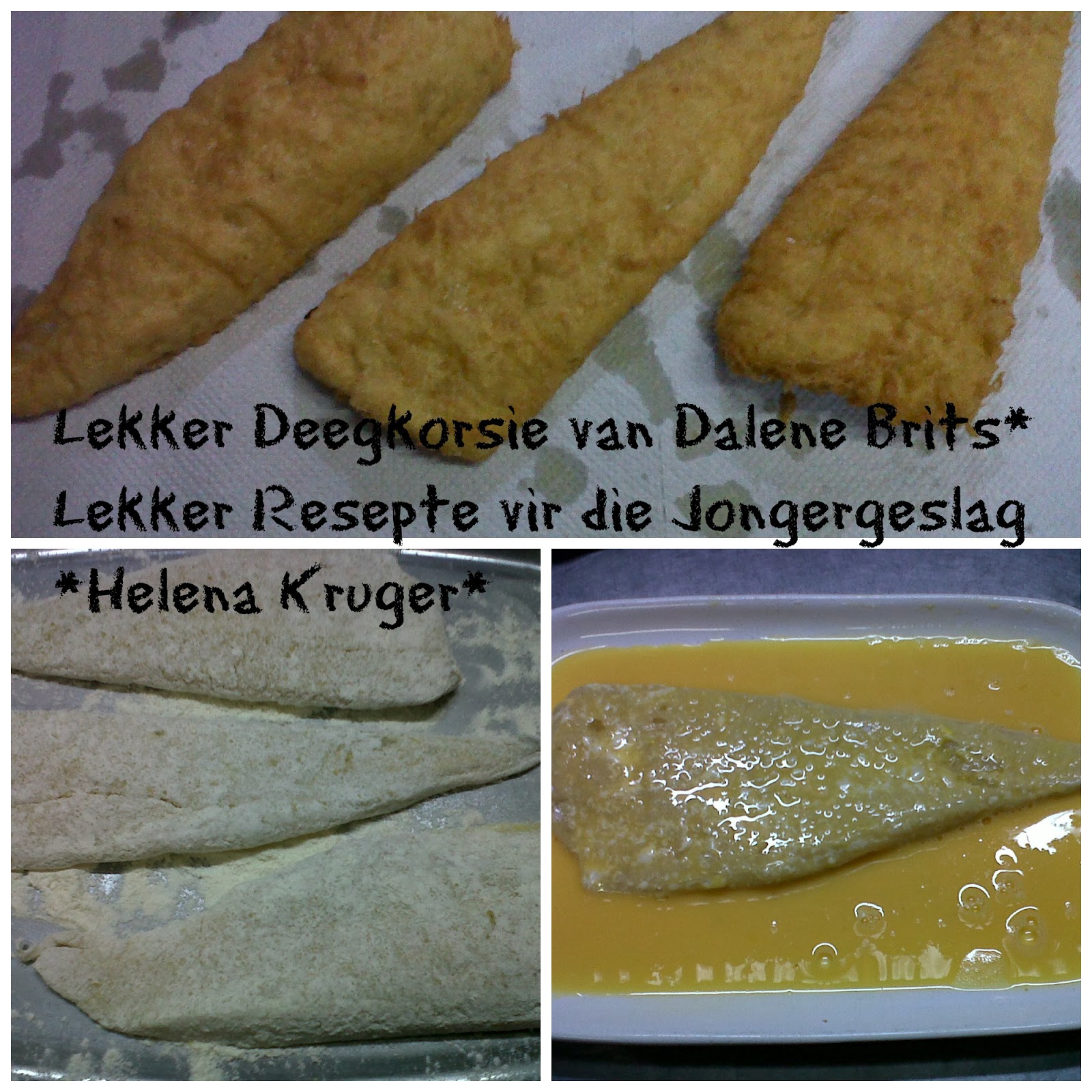 LEKKER RESEPTE VIR DIE JONGERGESLAG: DEEG / PASTRY