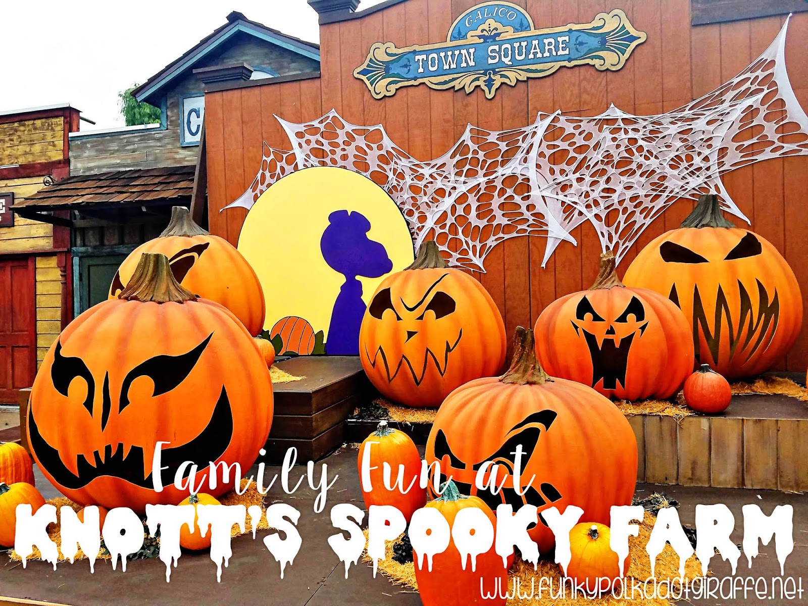 Funky Polkadot Giraffe: SPOOKY Family Fun at Knott's Spooky Farm 2018 # ...