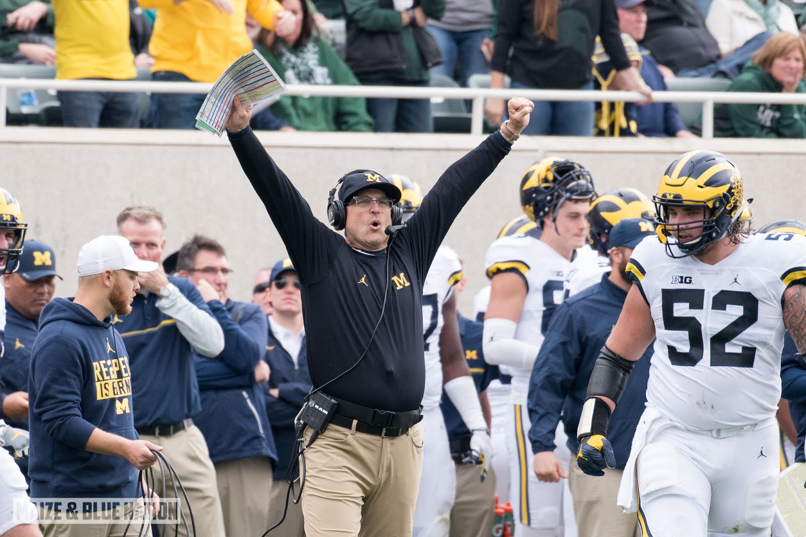 Game Photos: Michigan at Michigan State | Maize and Blue Nation ...