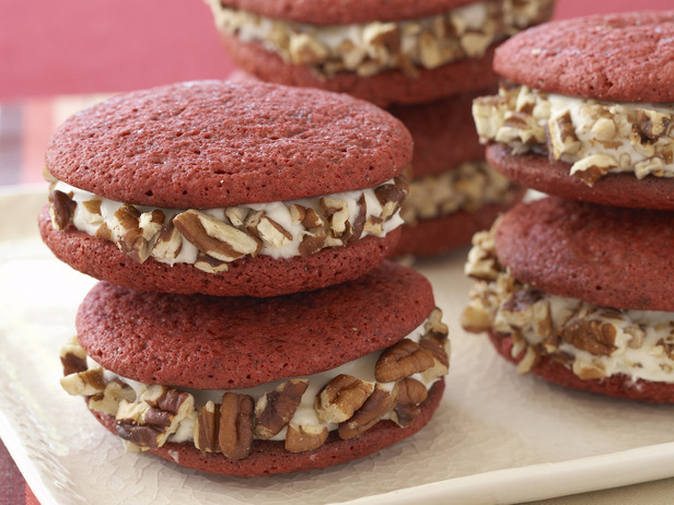 Red Velvet Sandwich Cookies recipe | LEBANESE RECIPES