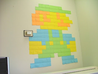 Lucky One: 25 Karya Seni menggunakan Post-it Note