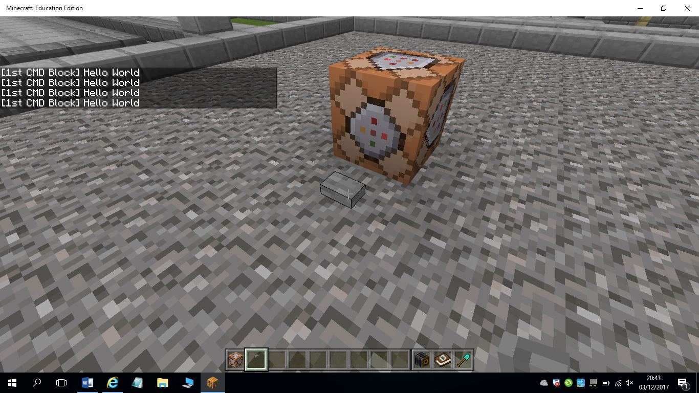Minecraft Education Edition Command Block Commands / First choose an ...