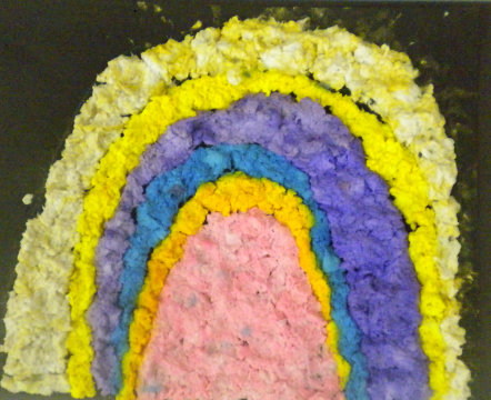 Explorations in Art: (Pr-K) Creating art with Paper Mache Pulp