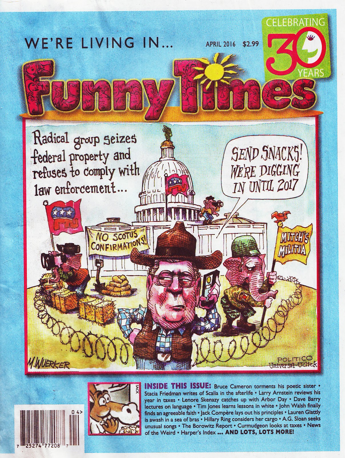 Mike Lynch Cartoons: Mike Lynch Cartoon in April 2016 FUNNY TIMES