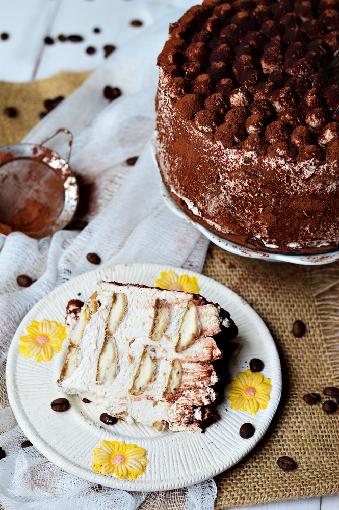 Tort Tiramisu fara oua - CAIETUL CU RETETE