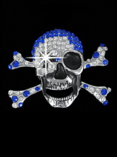 Skeleton-Skull: Bling Skulls
