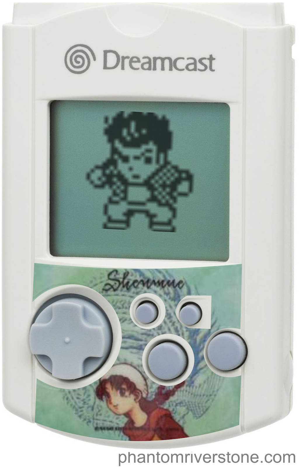 Promotional VMU Sticker Sheet | Shenmue Merchandise