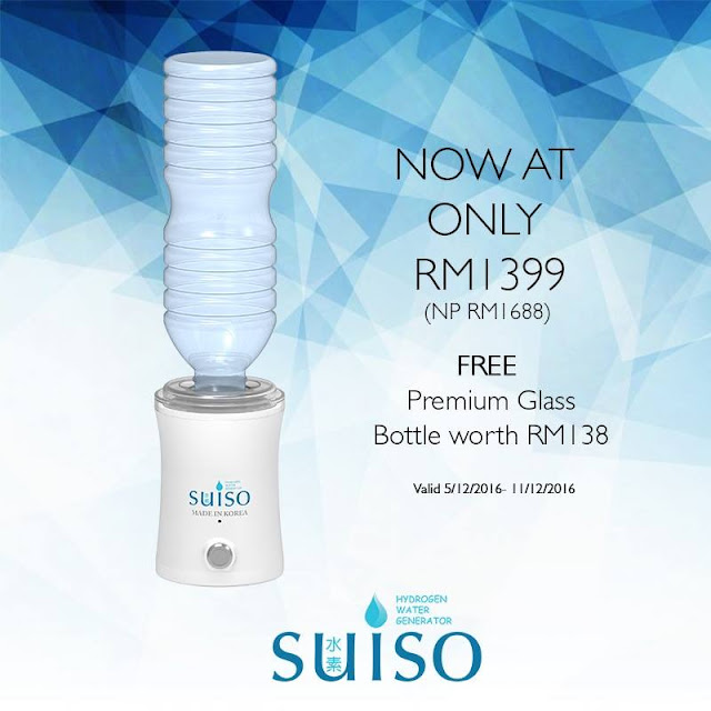 EVERGREEN LOVE: SUISO Hydrogen Water Launch At Gardens Mall