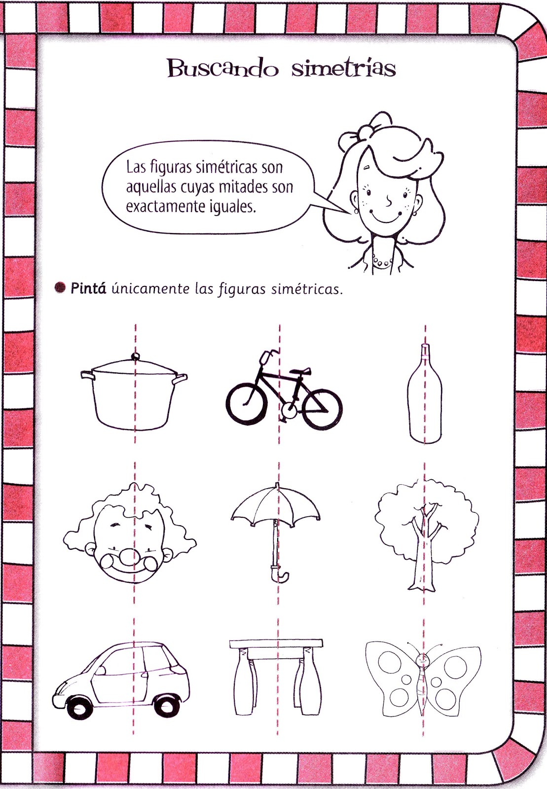 ...Aula Seño Sory...: Actividades - Simetría