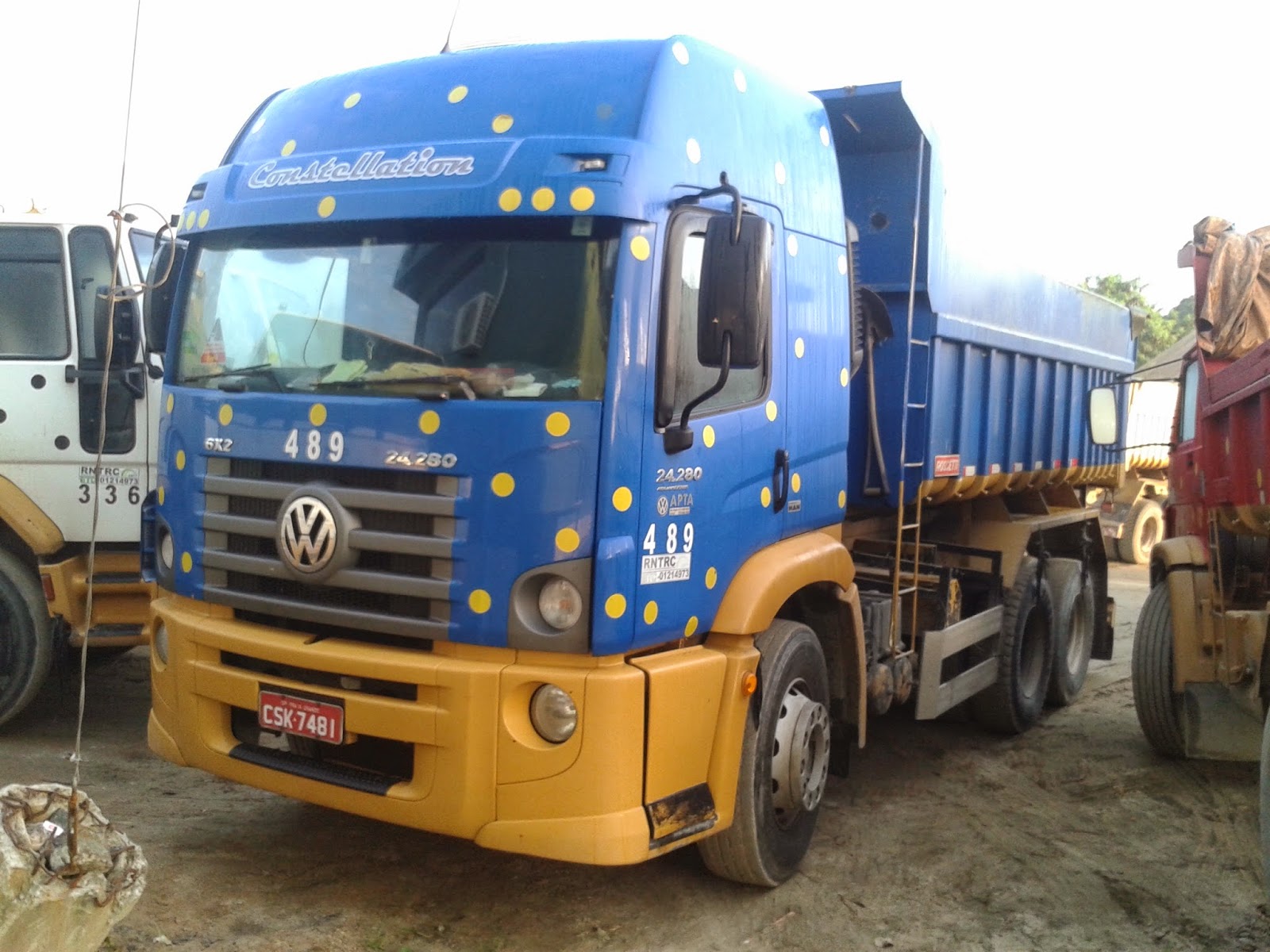 wagnercaminhoes: VW 24-280 que chama a atenção na frota.