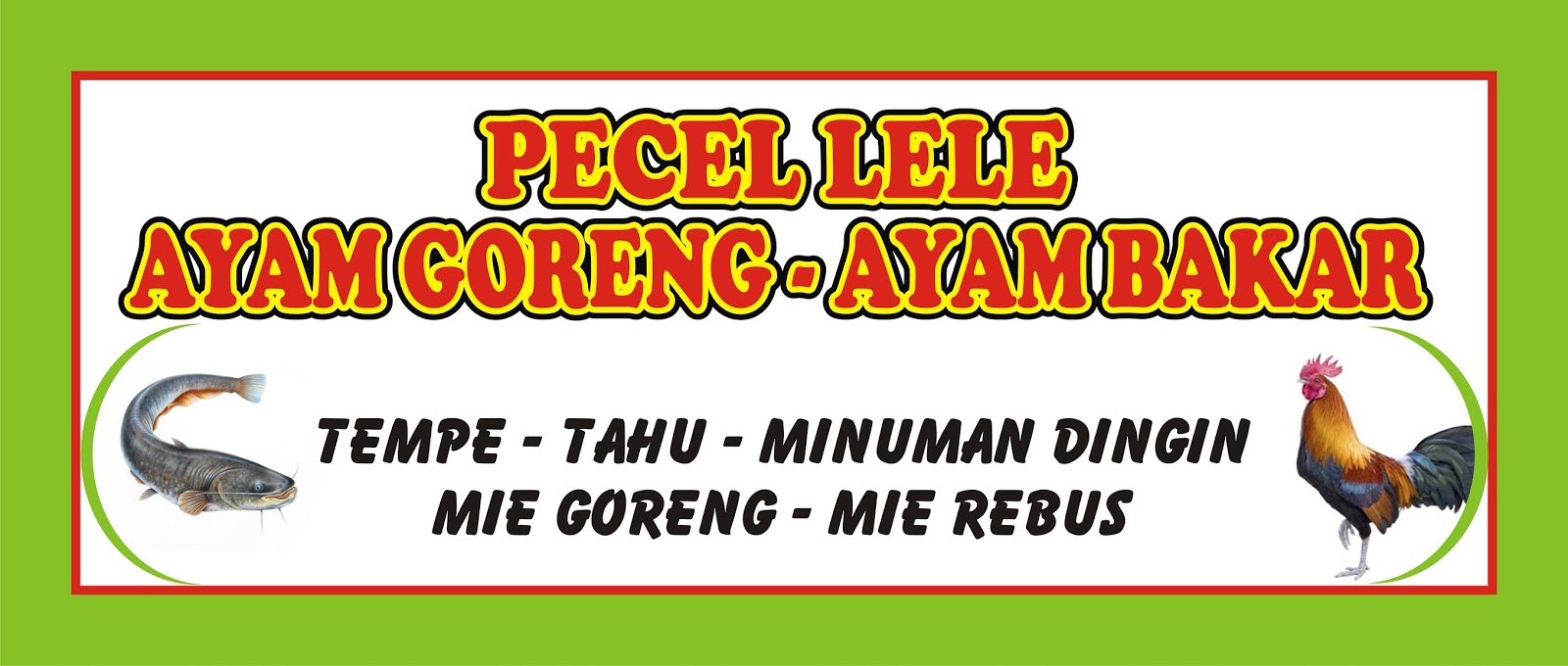 Download Kumpulan Contoh Spanduk Pecel Lele.cdr - KARYAKU