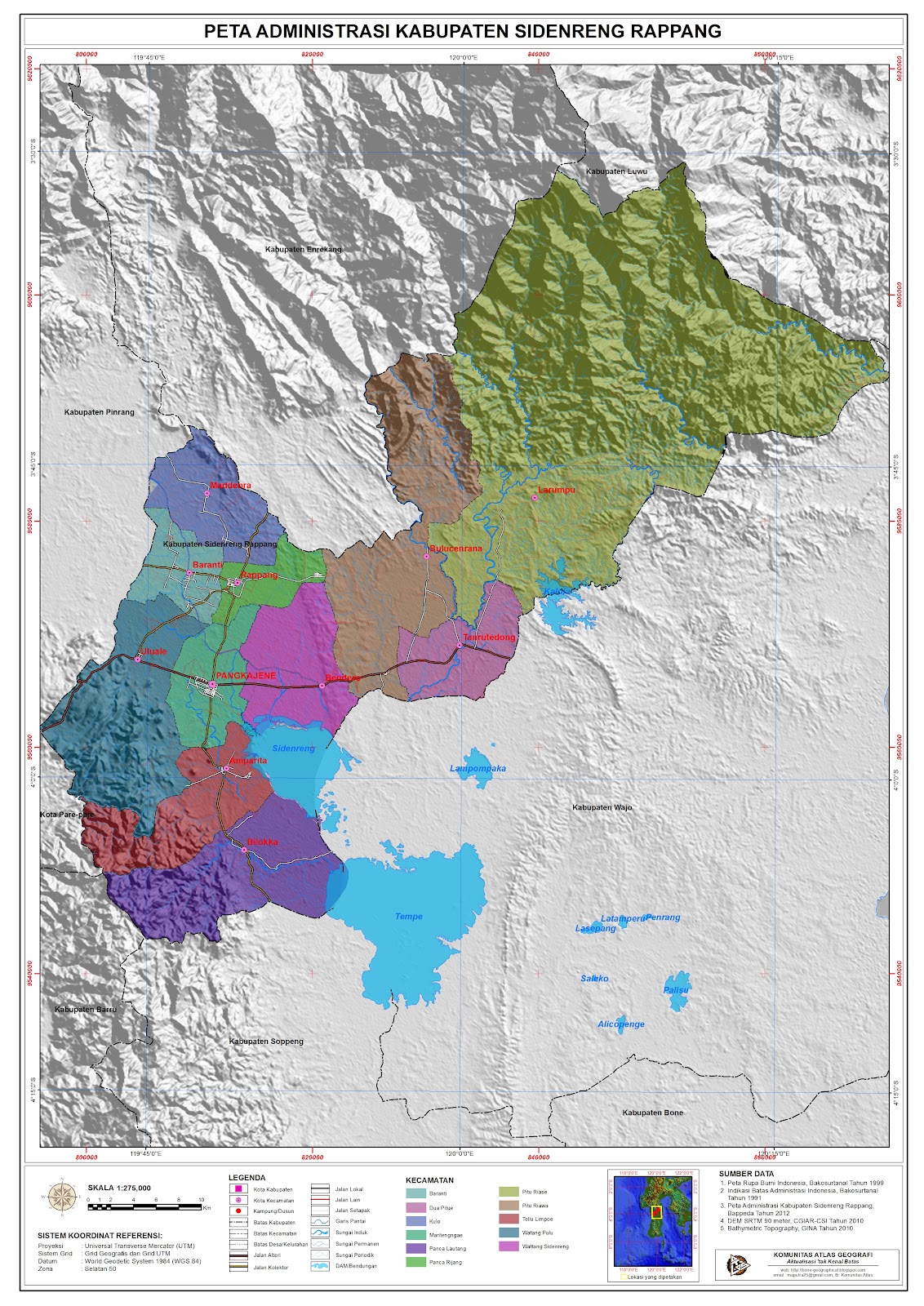 Komunitas ATLAS: Kabupaten Sidenreng Rappang