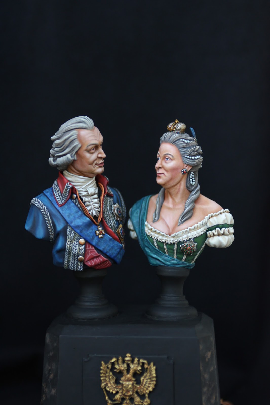 PAINTED FIGURES BY MIKE CRAMER: Prince Potemkin & Catherine ll the ...