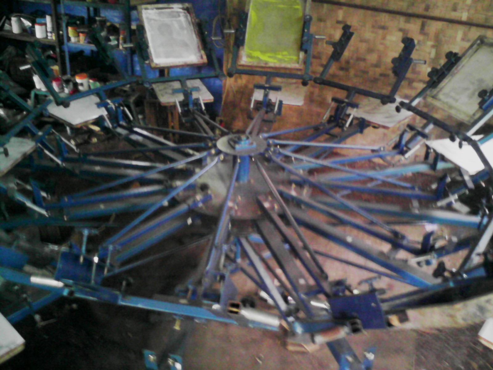 mesin sablon rotary: mesin sablon rotary