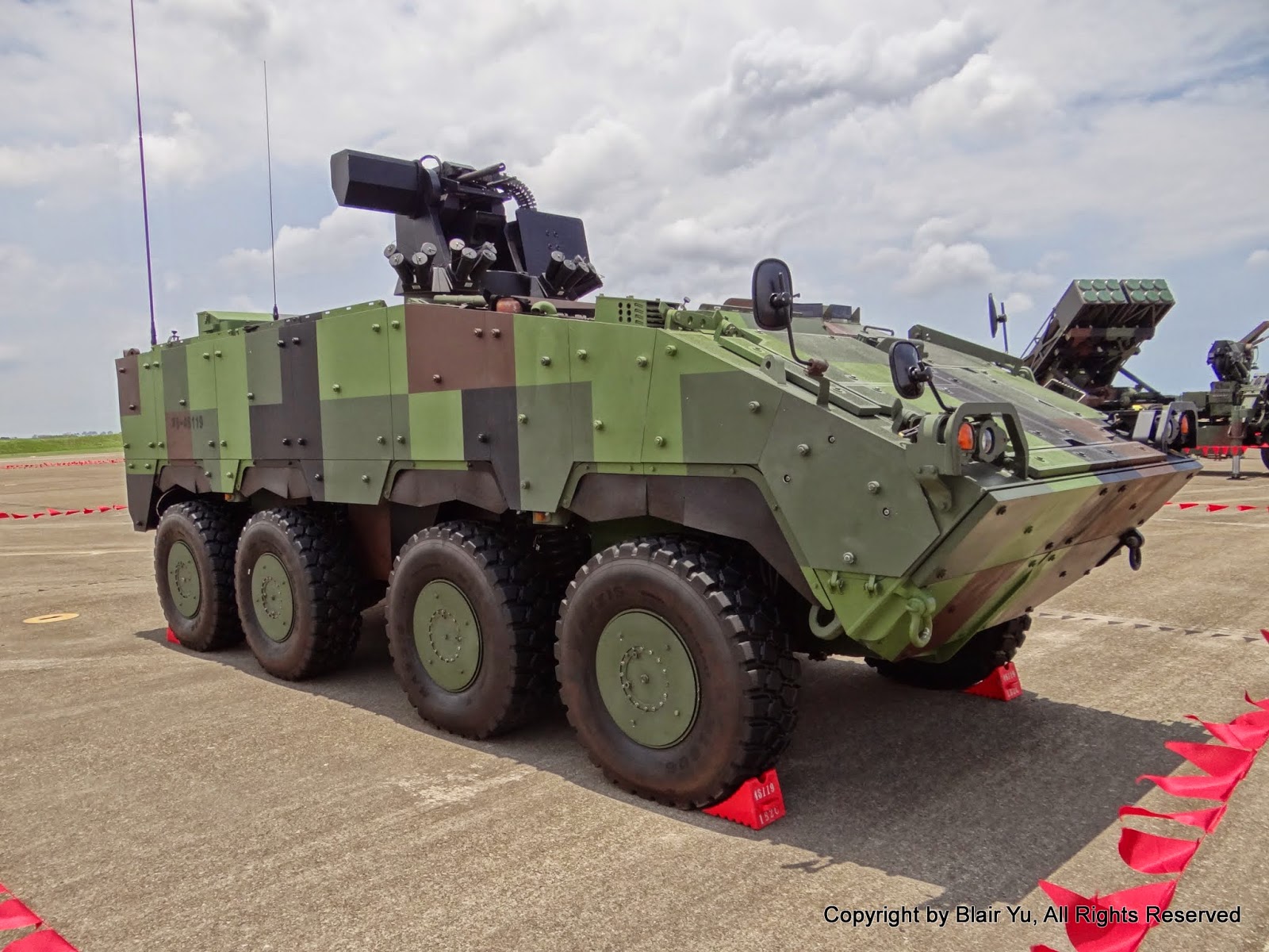 Blair's 軍事,警察及消防攝影: CM32 TIFV, Taiwan Infantry Fighting Vehicle 國造雲豹八輪 ...