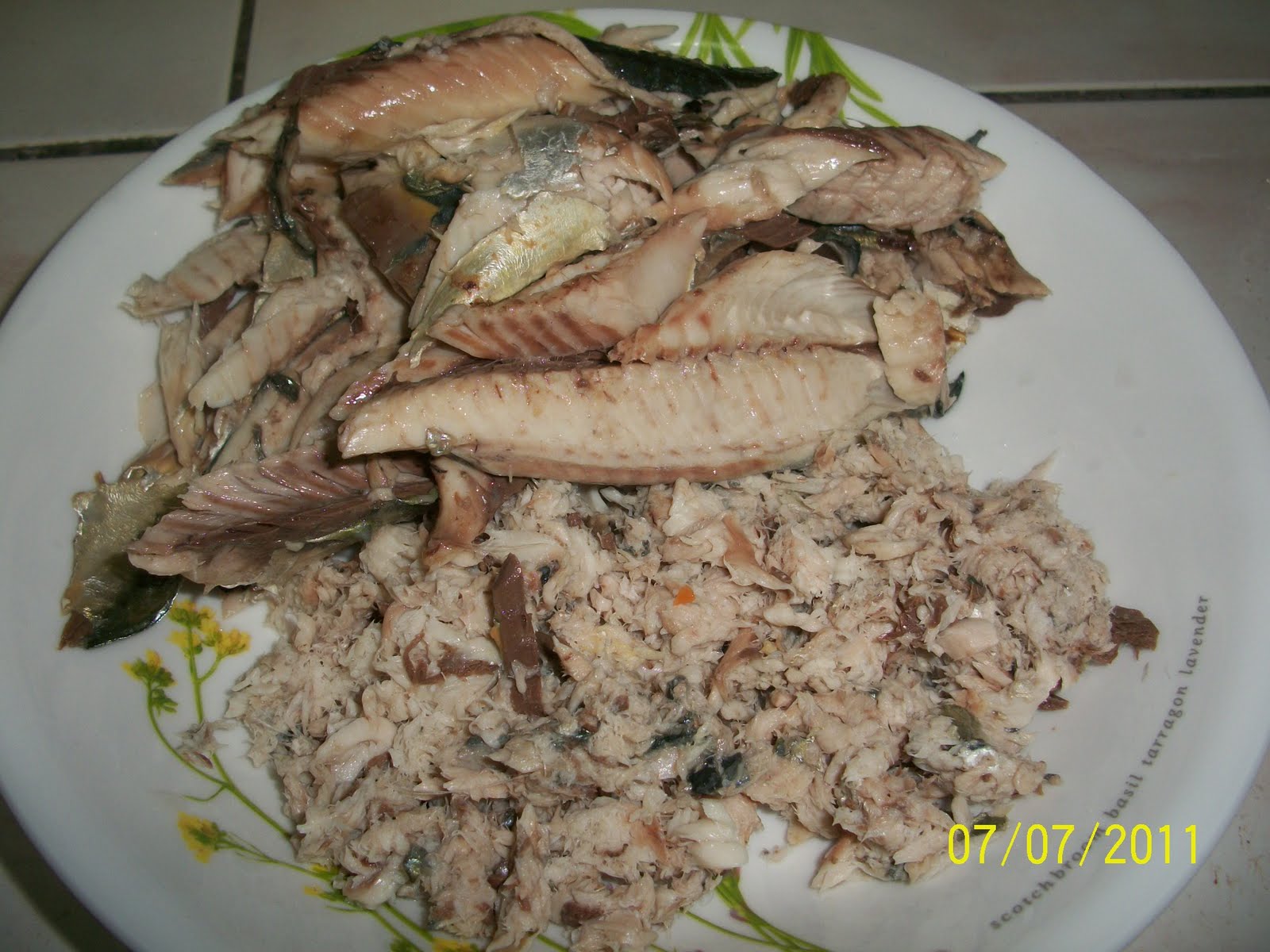 RESEPI SUMBANGAN JY 2008-2023: 333. KARIPAP PUSING IKAN TEMENUNG.???