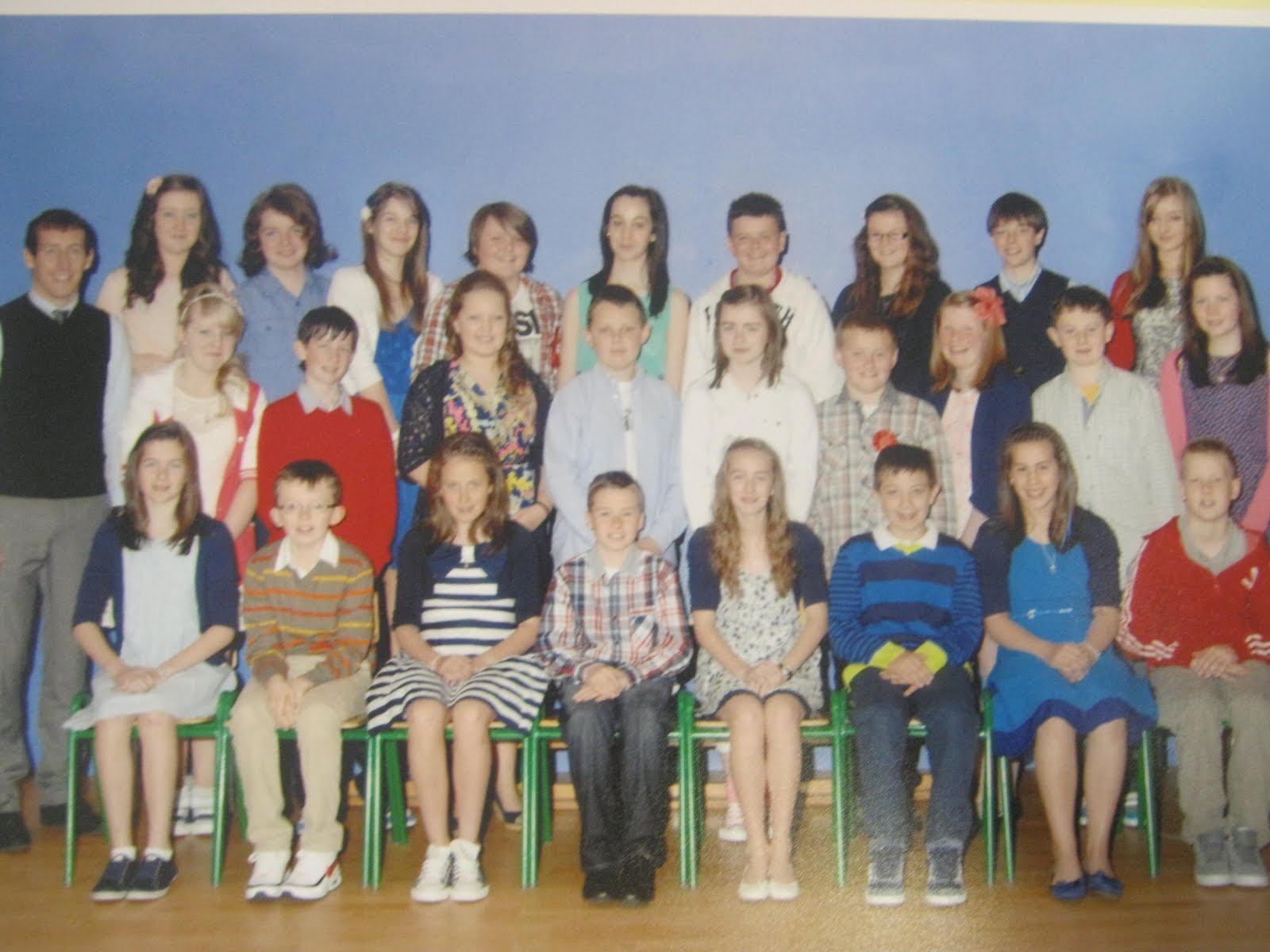 6th Class Scoil Nioclais: Confirmation Photos
