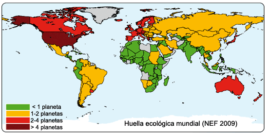 BIODIVERSIDAD: HUELLA ECOLOGICA