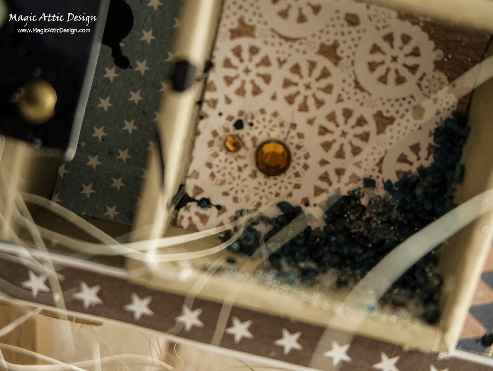 Shadow box MAGIC + video tutorial | Magic Attic Design