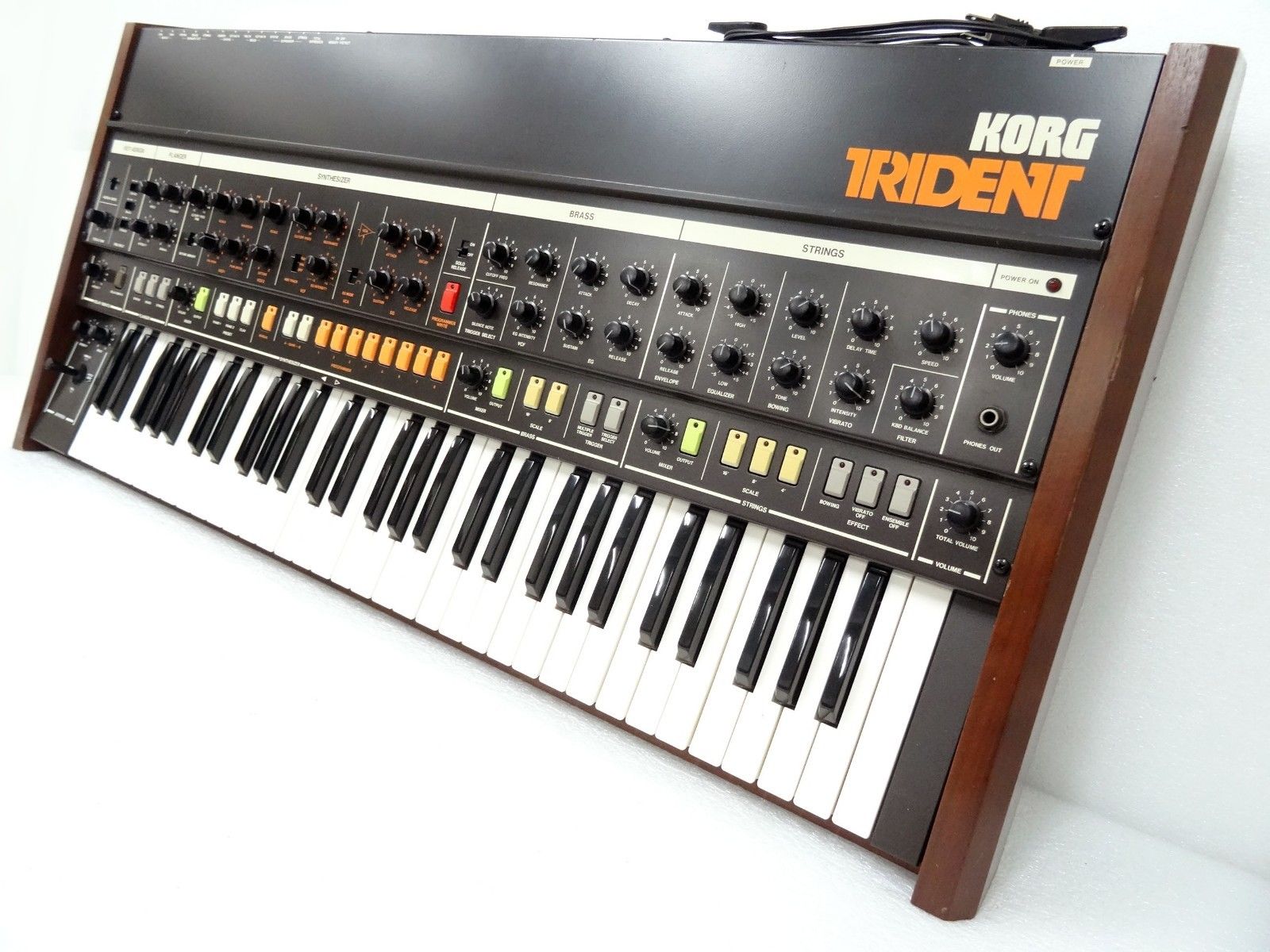 MATRIXSYNTH: KORG Trident MK1 Vintage Analog Polyphonic Synthesizer w ...