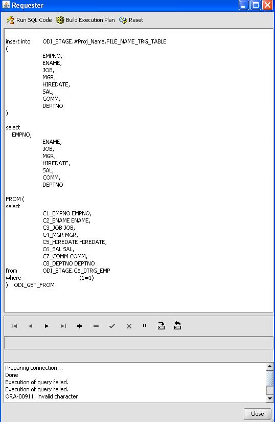 ODI Interfaces ~ Oracle Data Integrator