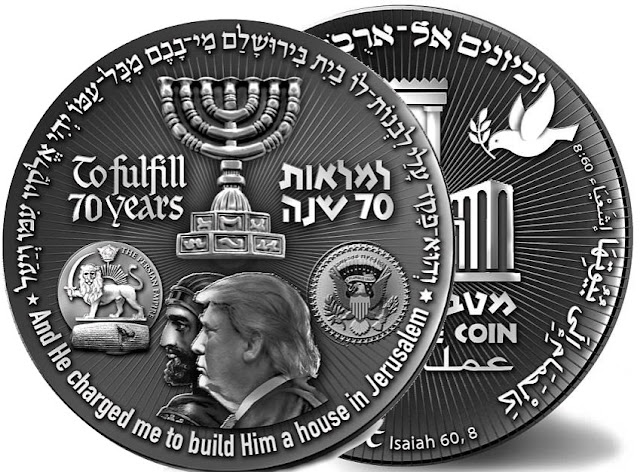 IRONY OVERLOAD: TRUMP TO APPEAR ON JEWISH COIN PROCLAIMING PEACE WITH ...