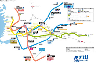 Map of Marseille, France