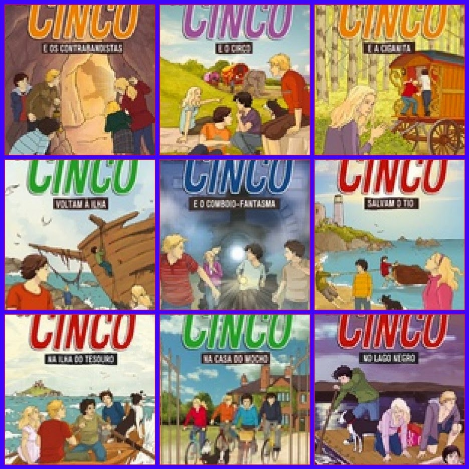 Leitura, escrita e muito mais!: Alguns livros da coleção Os Cinco que ...