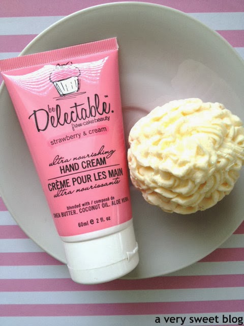 Be Delectable Hand Cream from Cake Beauty Review | A Very Sweet Blog