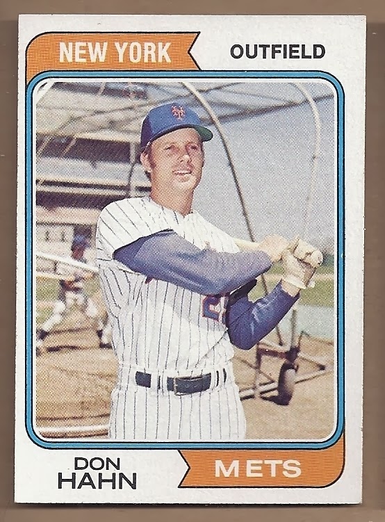 centerfield maz: Don Hahn: 1973 N.L. Champion Mets Centerfielder (1971 ...