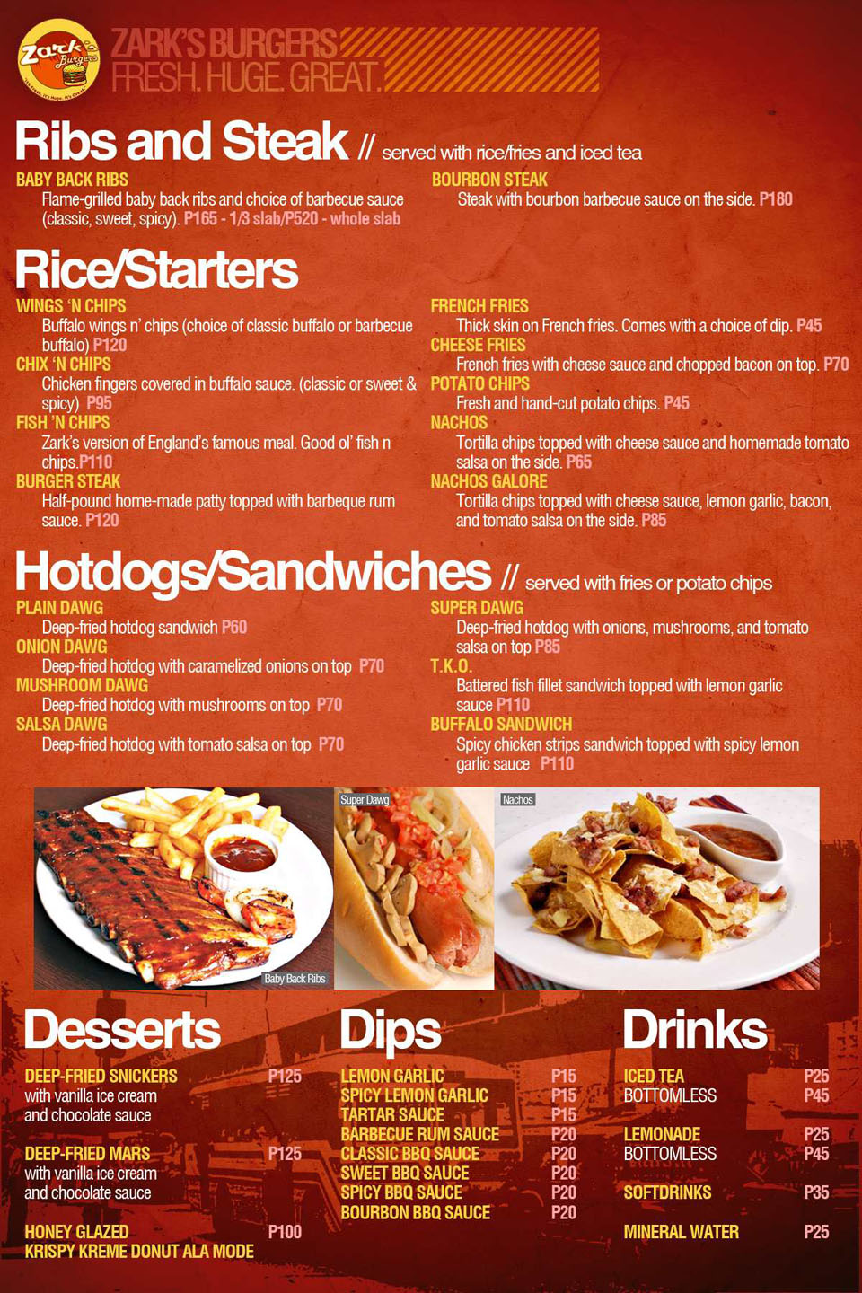 ZARK'S BURGER: GRANDE APPETITO