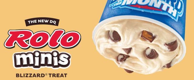Dairy Queen Introduces New Rolo Minis Blizzard