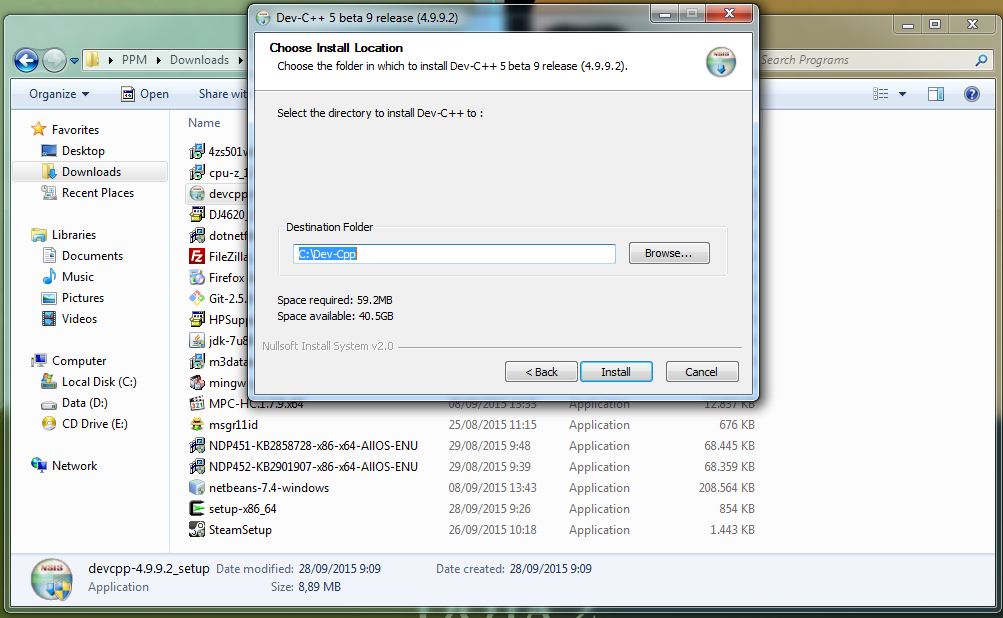 Tutorial Programming Cc Step By Step Tutorial With Screenshot How To Install Cc Compiler