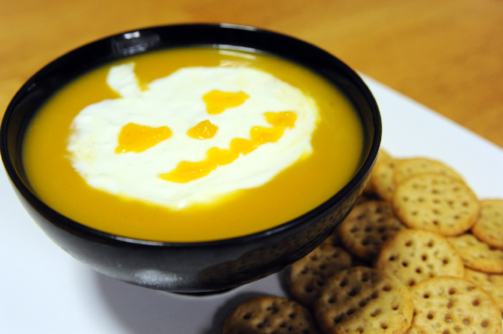 Spooky Squash Soup - Resep Makanan Gurih