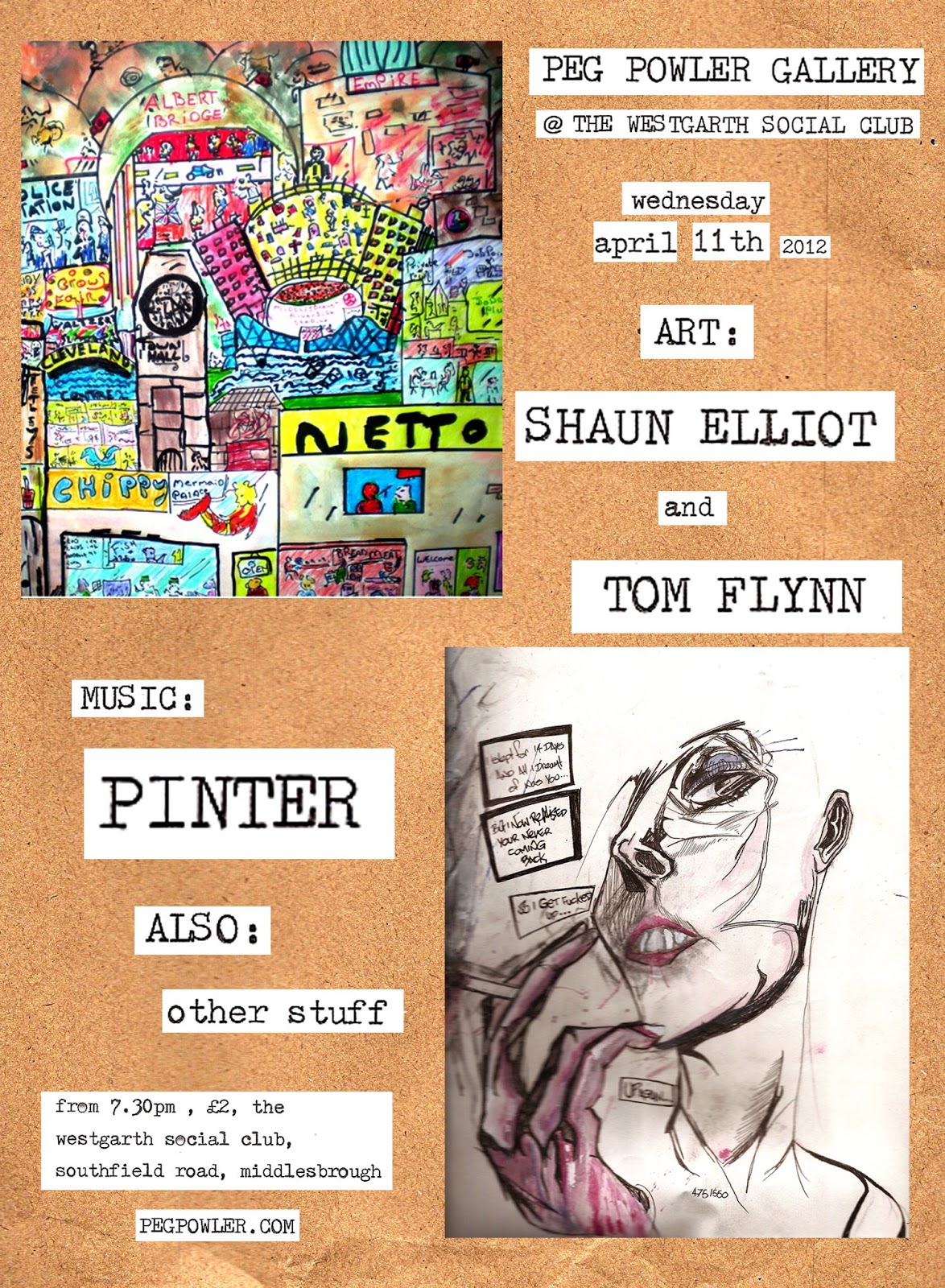 Peg Powler Art Collective: Peg Powler Gallery @ The Westgarth Social ...