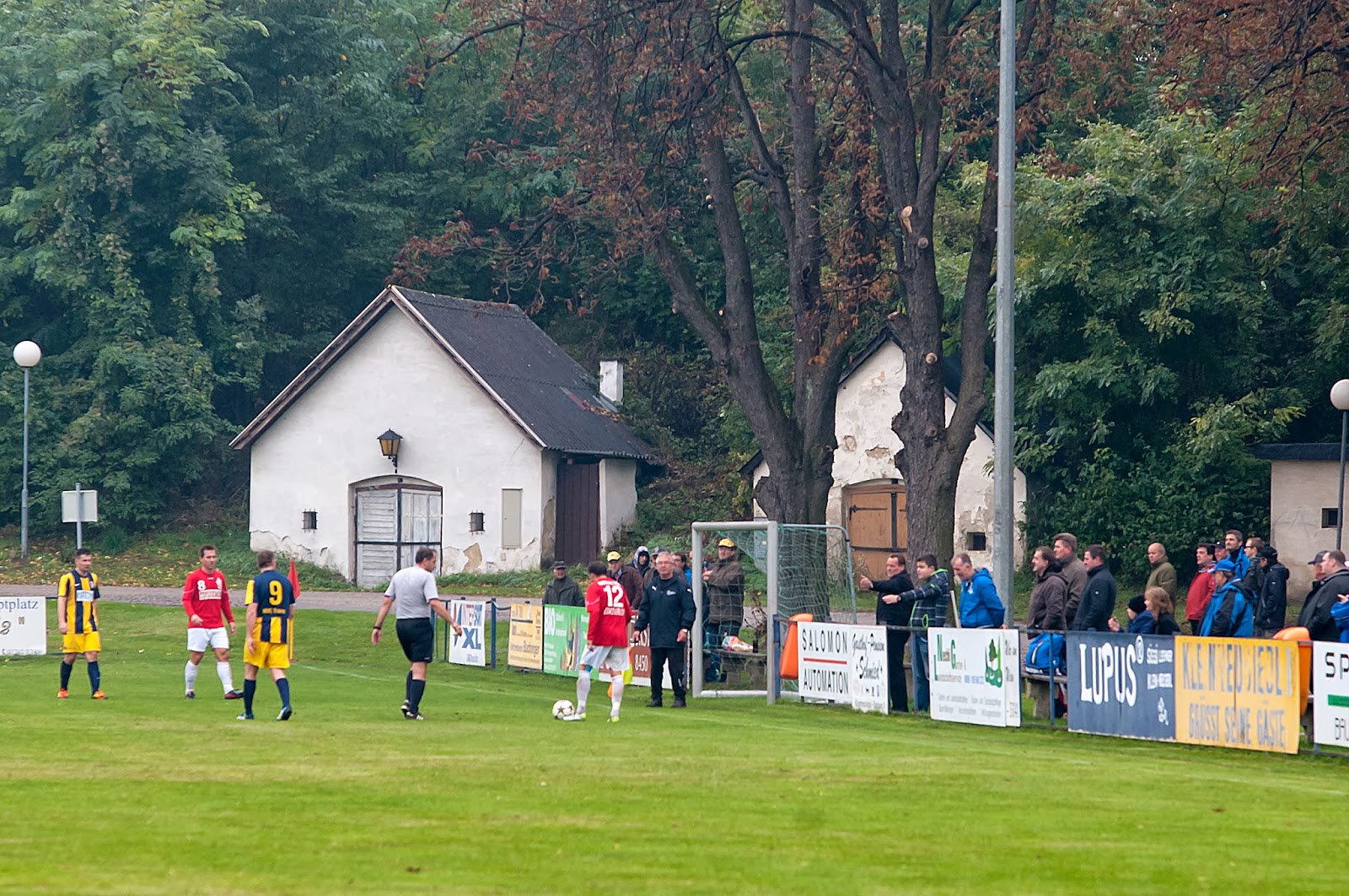 Sports, Groundhopping: ASK Klein-Neusiedl - ASK Marienthal, 1. Klasse ...