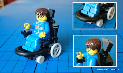 The Brick Castle: How to make a LEGO Wheelchair Footballer