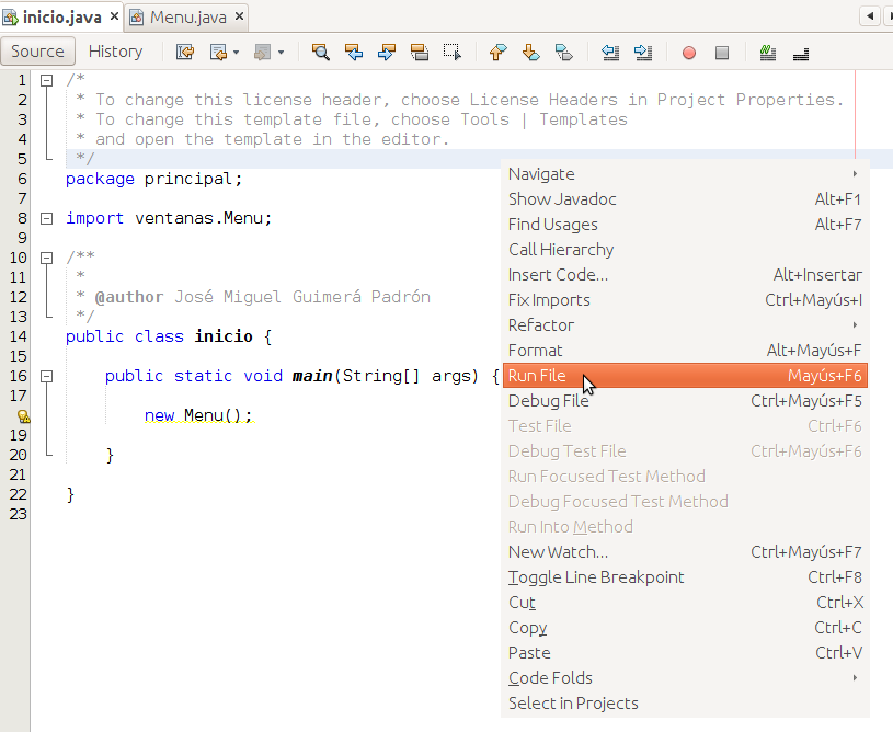 TutorialesJosem: Como Crear Ventana Java manualmente facilmente y sin ...