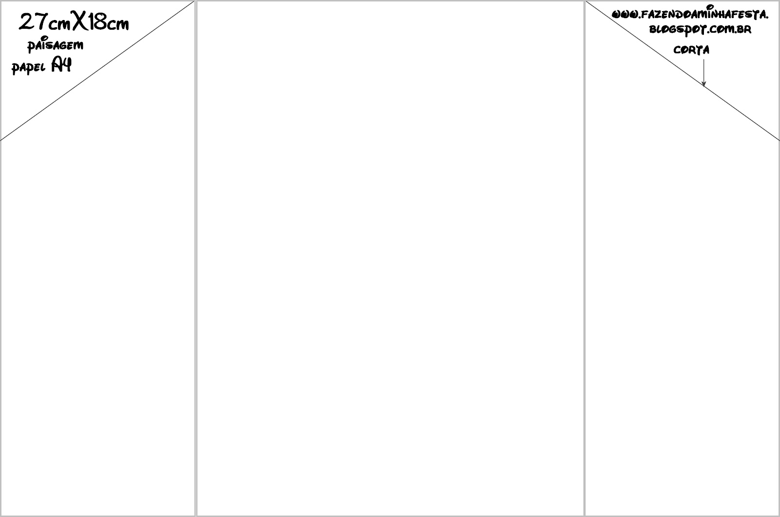 Molde Para Convite De Aniversario