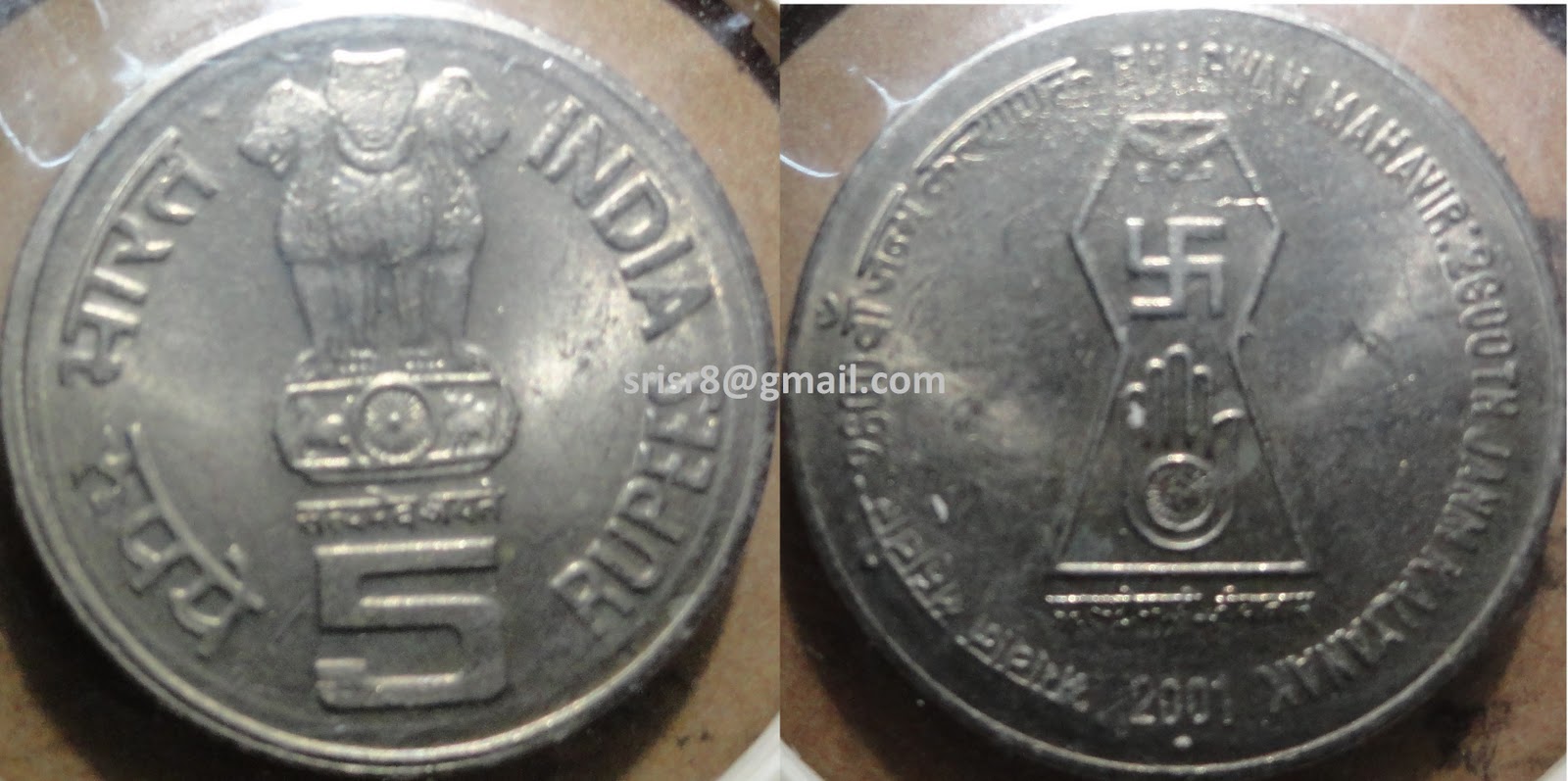 Republic India Coin Collection: Commemorative 5 Rupee Coins