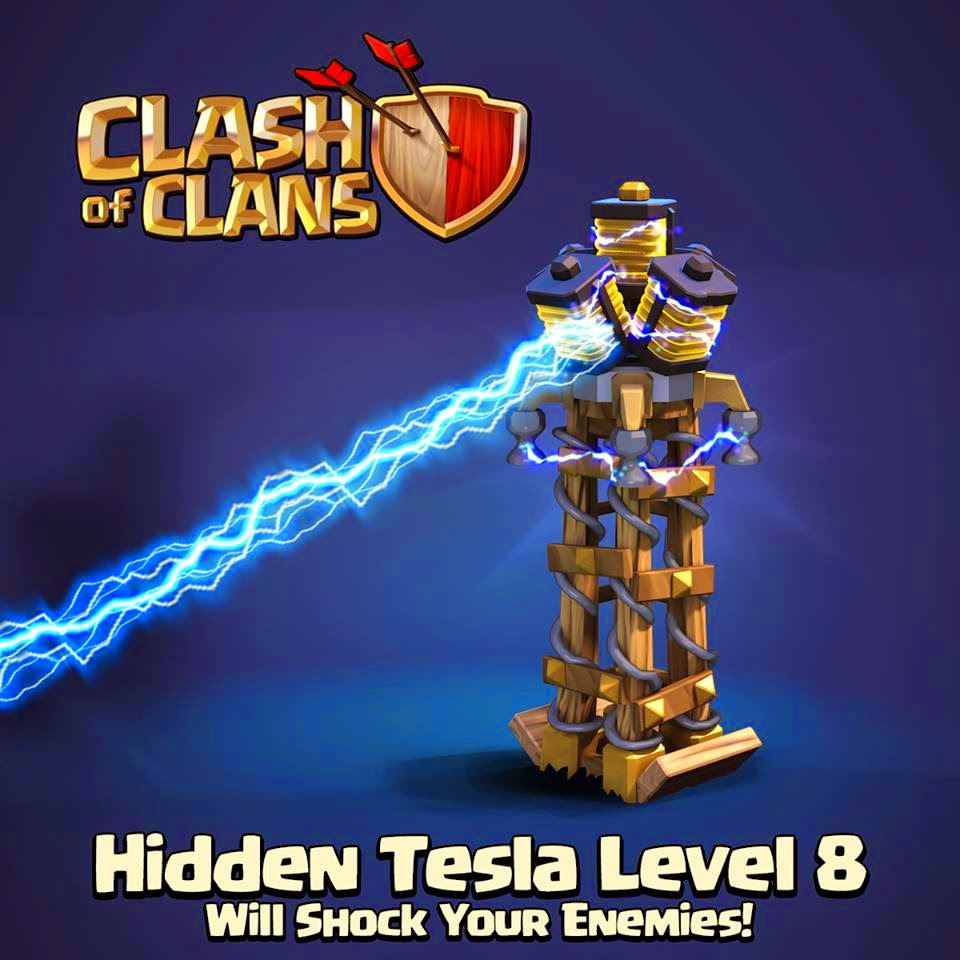Blogger Rico: Clash Of Clans - Hidden Tesla