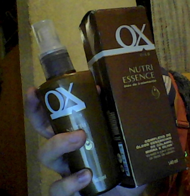 Felipe Ursini: Resenha: Óleo de Tratamento Ox Oils Nutri Essence (Ox)
