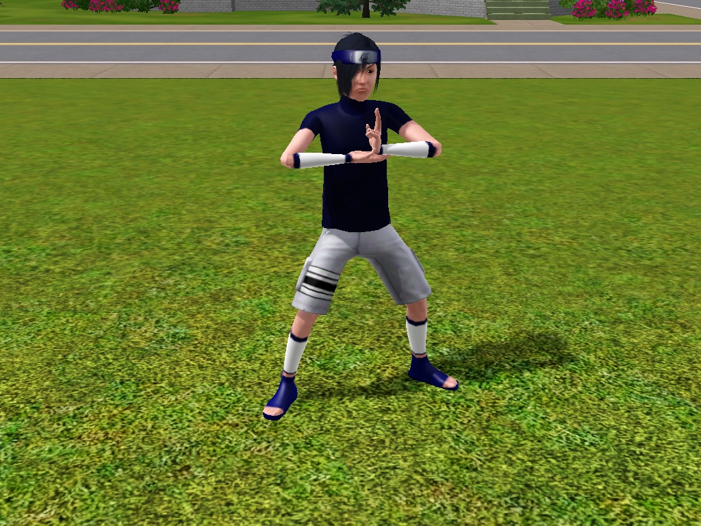Naruto Sims 3: Sasuke Uchiha