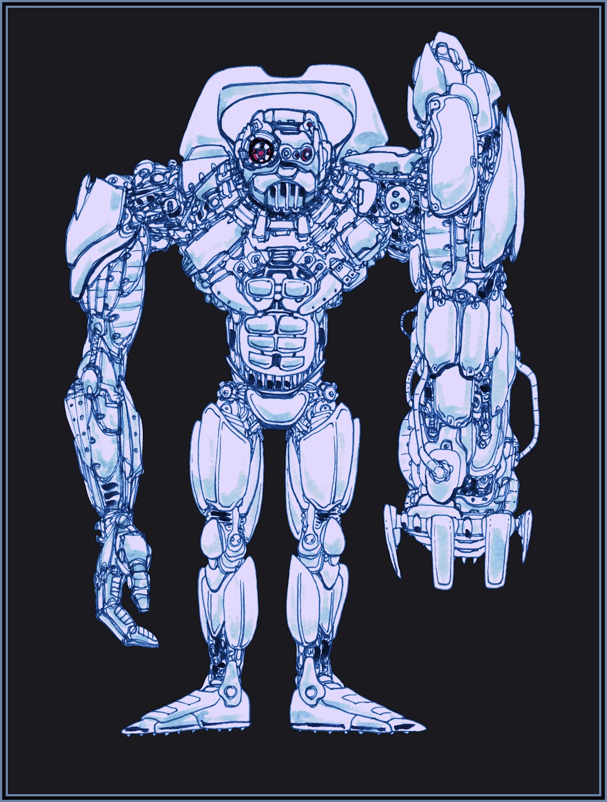 Tomas Studio: Sharpie Robot...