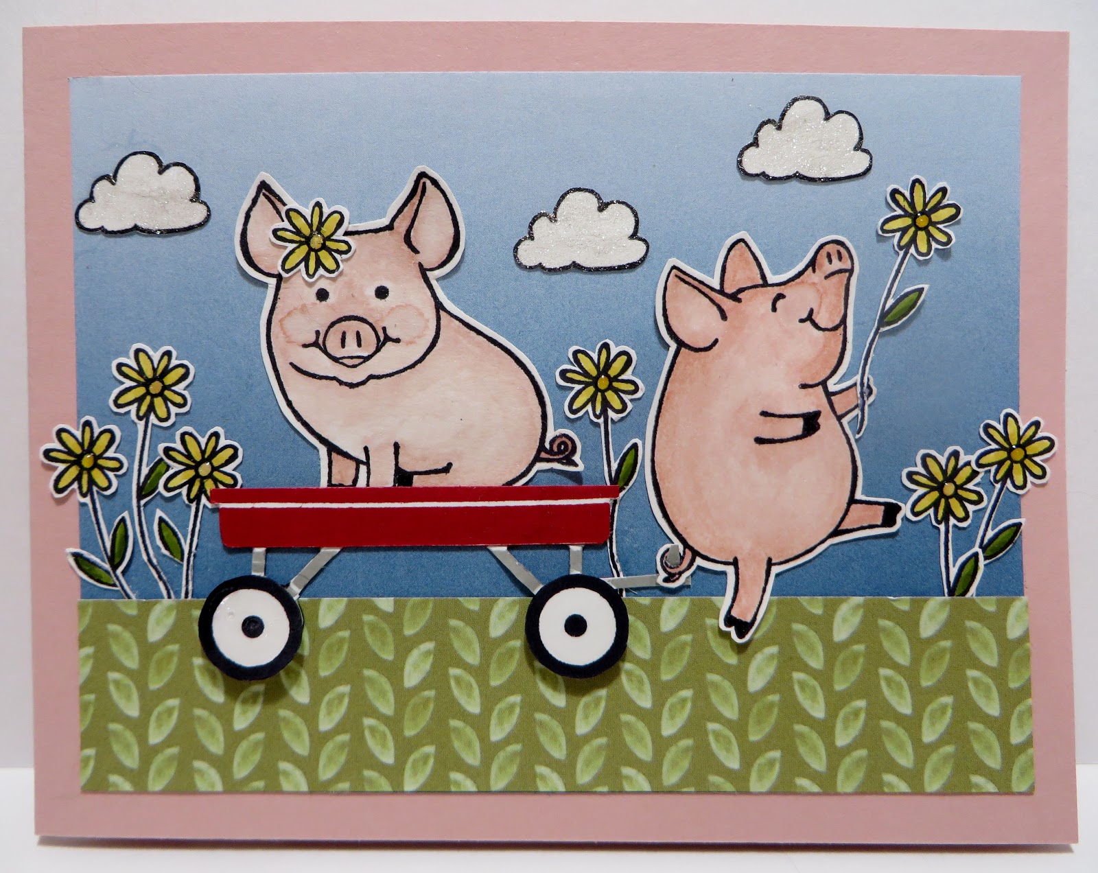 Lynn's Locker: Stampin' Up! This Little Piggy, Grown with Love, Label ...